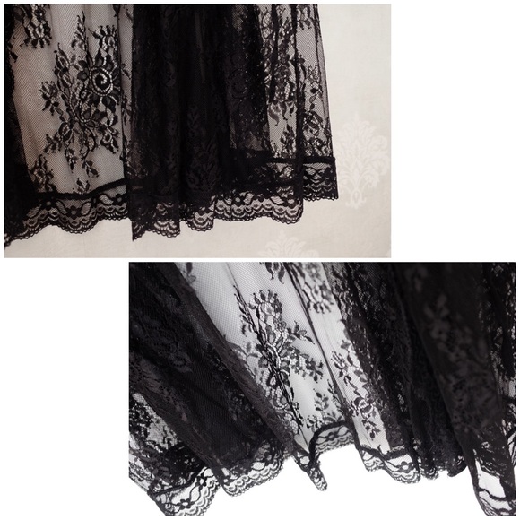 Swim | Gorgeous Long Black Lace Beach Robe Cover Up | Poshmark